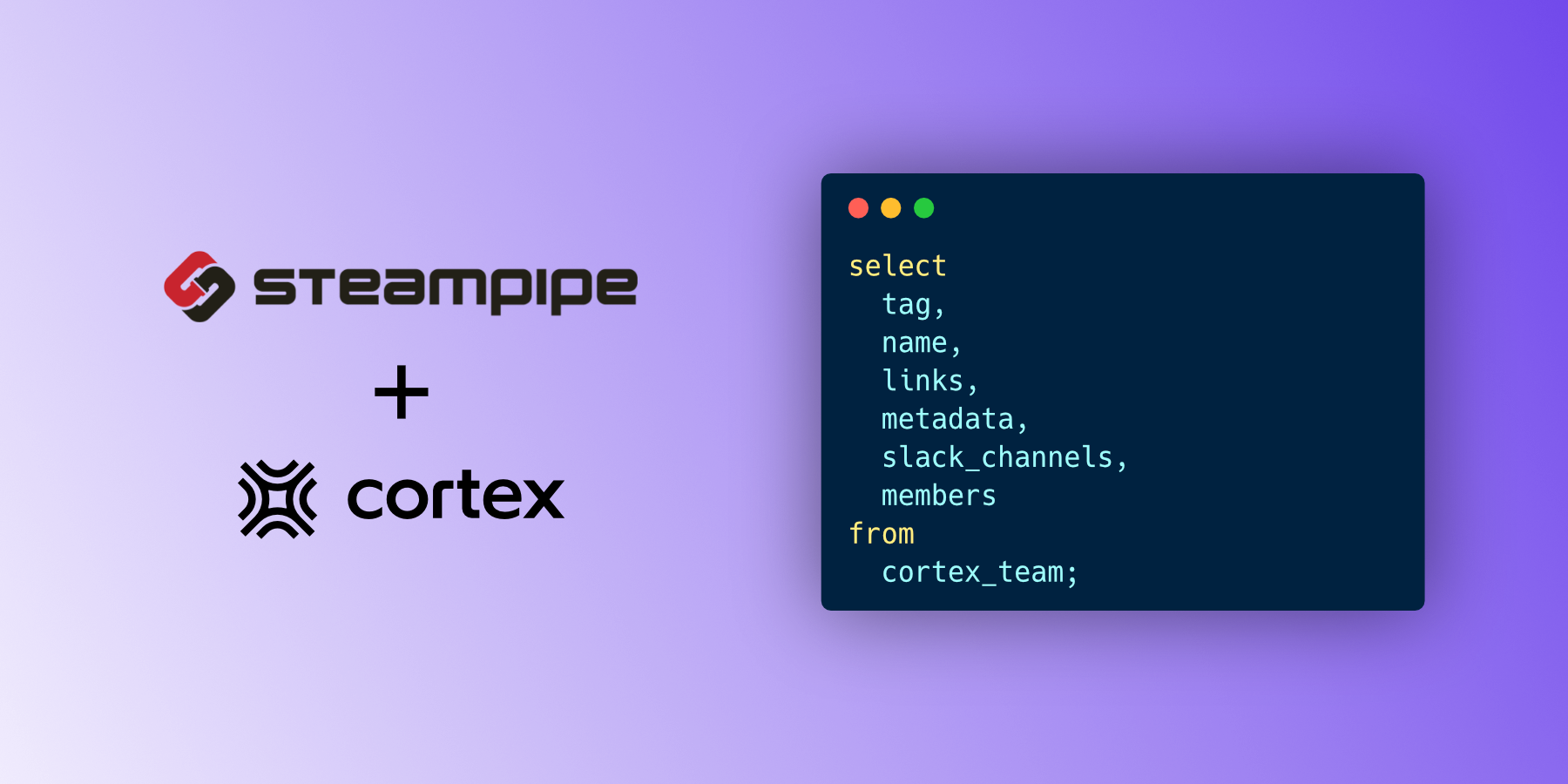 Tables | Cortex plugin | Steampipe Hub