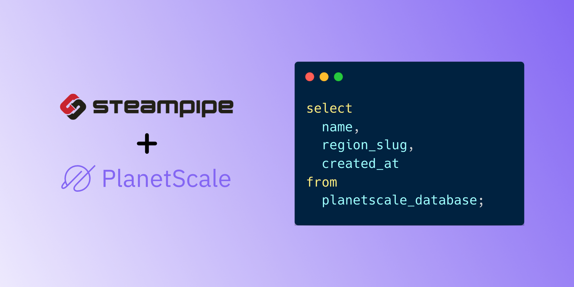 PlanetScale Plugin Steampipe Hub